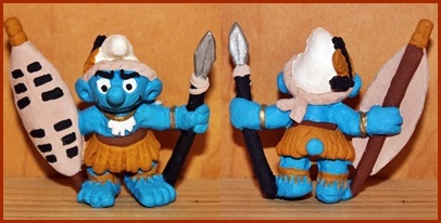 Hidden in the Woods smurf collection