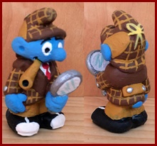 Hidden in the Woods smurf collection